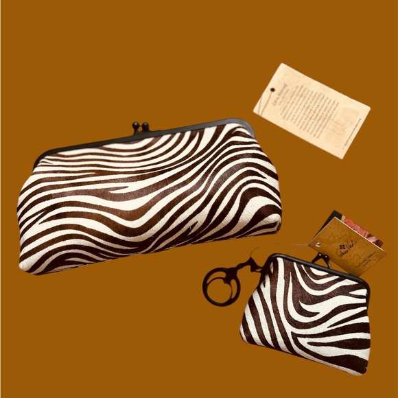 Patricia Nash | Bags | Patricia Nash Brown Gorgeous Zbra Haircalf ...